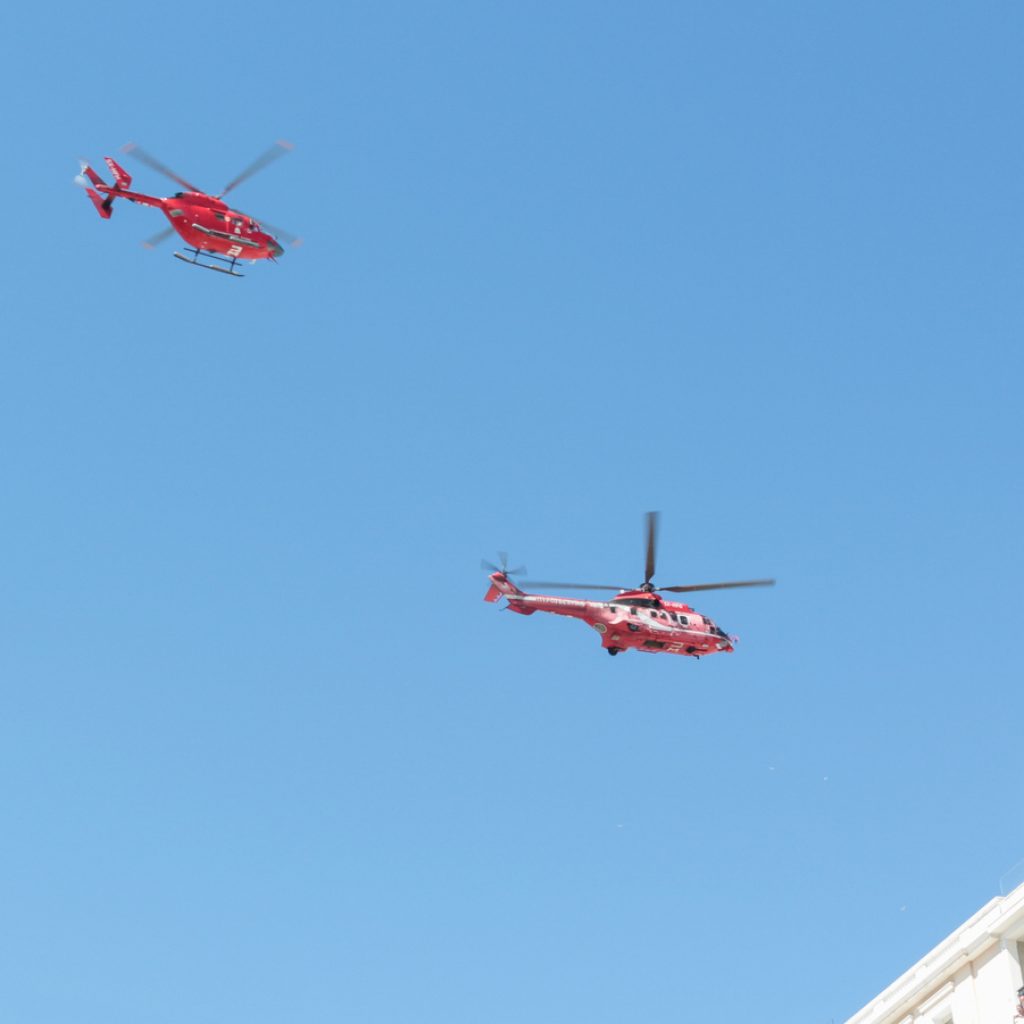 Greek firefighting helicopters by Greek Firefighting Service - Призма